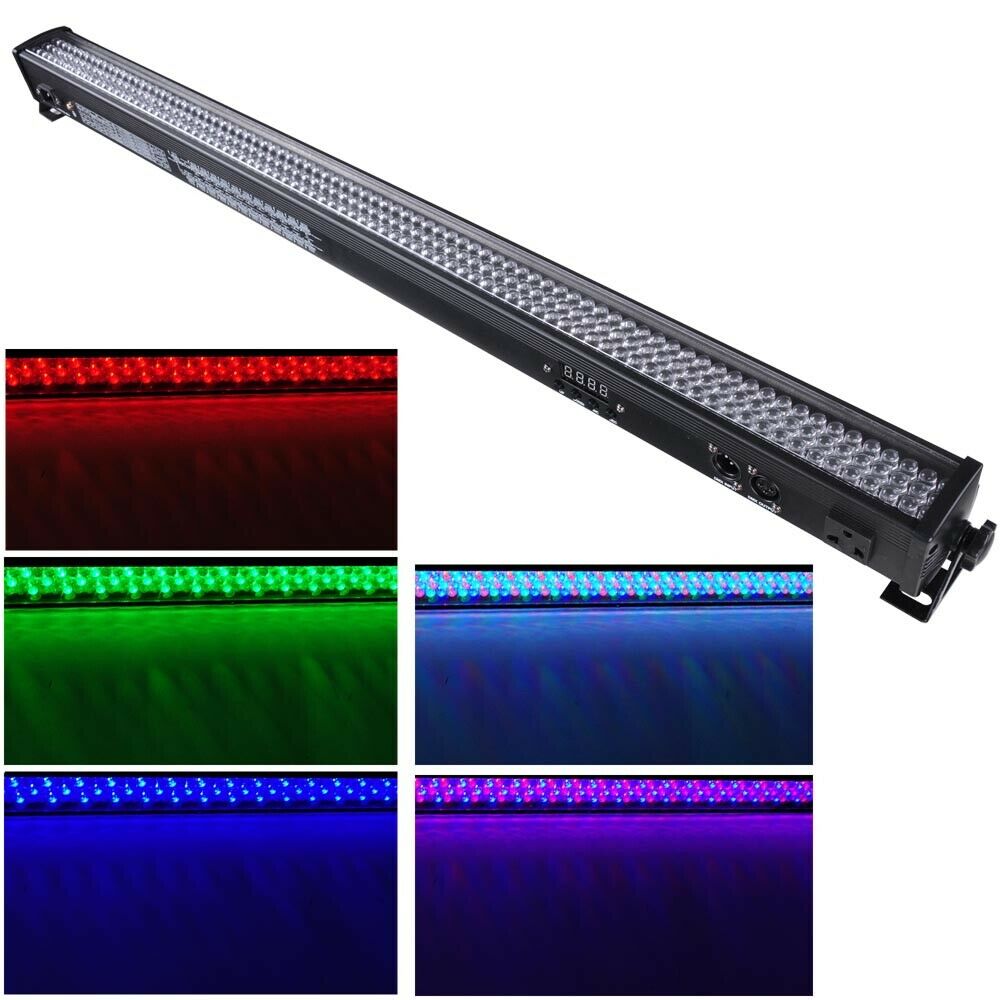 MR DJ THESTRIP 42" 252 LED 5 Channel DMX RGBW Color Strip DJ Wall Wash ...